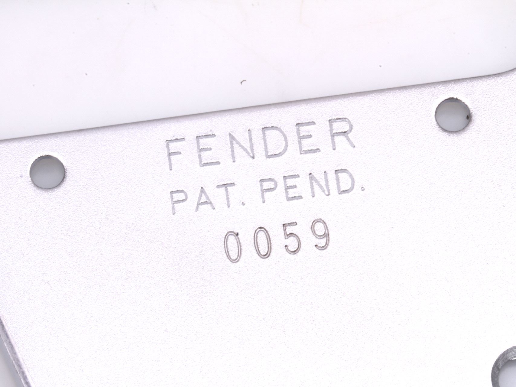 Fender 50's Tele Bridge with Serial No.