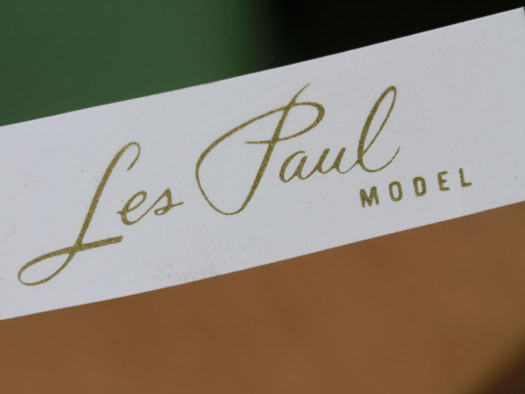 Les Paul Model Decal
